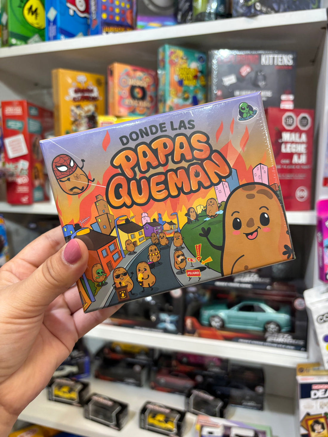 JUEGO DE MESA DONDE LAS PAPAS QUEMAN - SALTA PAL LAO – Paperlu