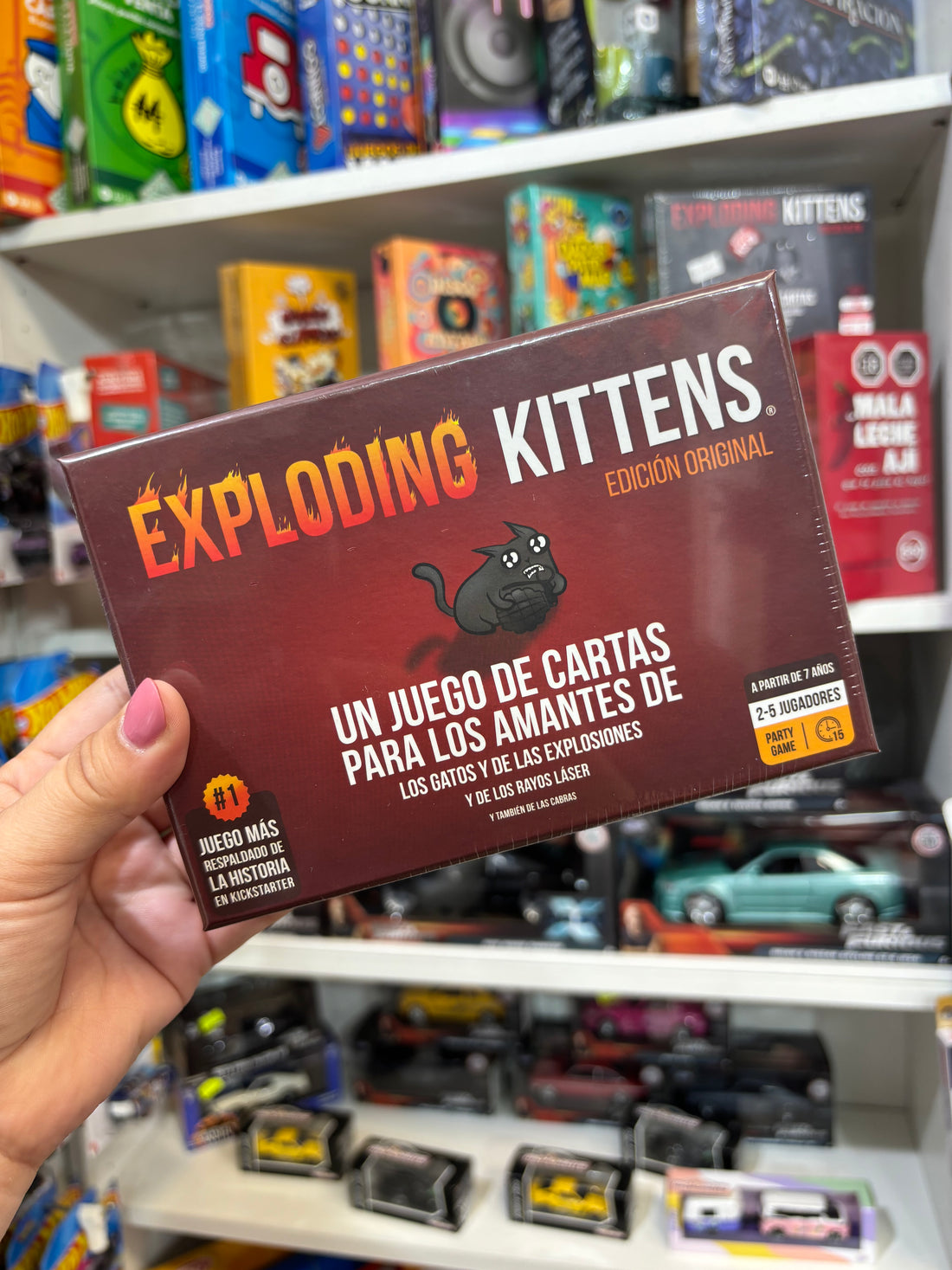 Juego de Mesa Exploding Kittens EDICIÓN ORIGINAL – Paperlu