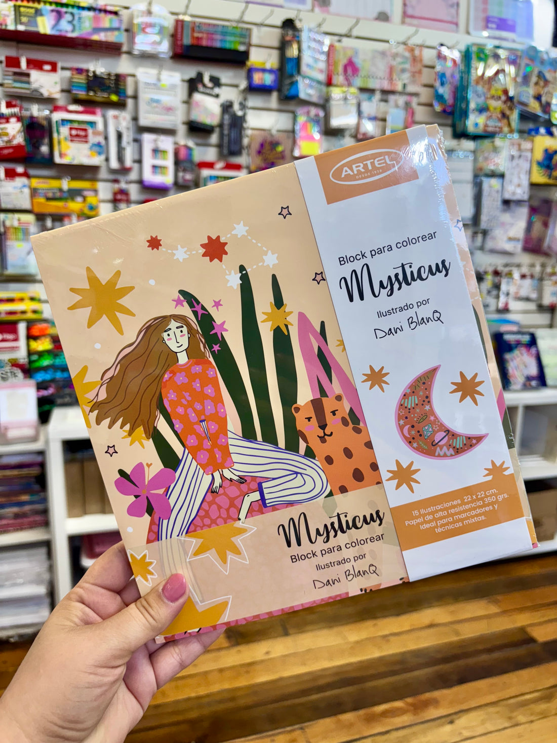 Block Para Colorear Mysticus x Dani Blanq – Paperlu